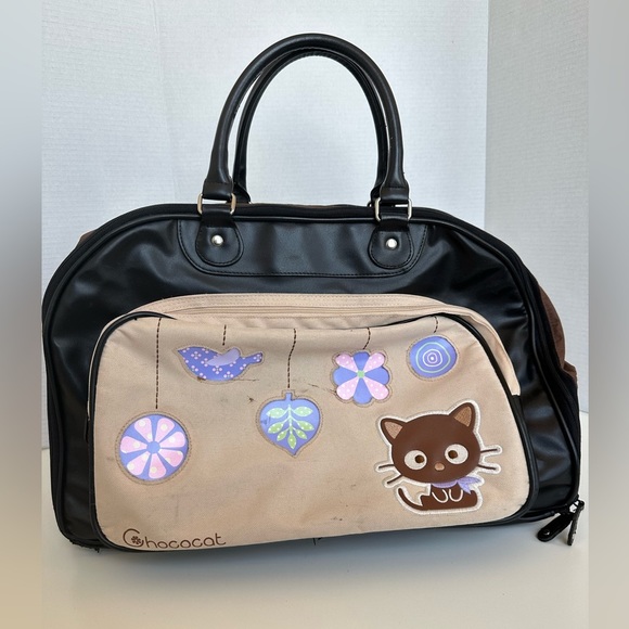 Sanrio | Bags | Vintage Sanrio Hello Kitty 209 Chococat Rolling Travel ...